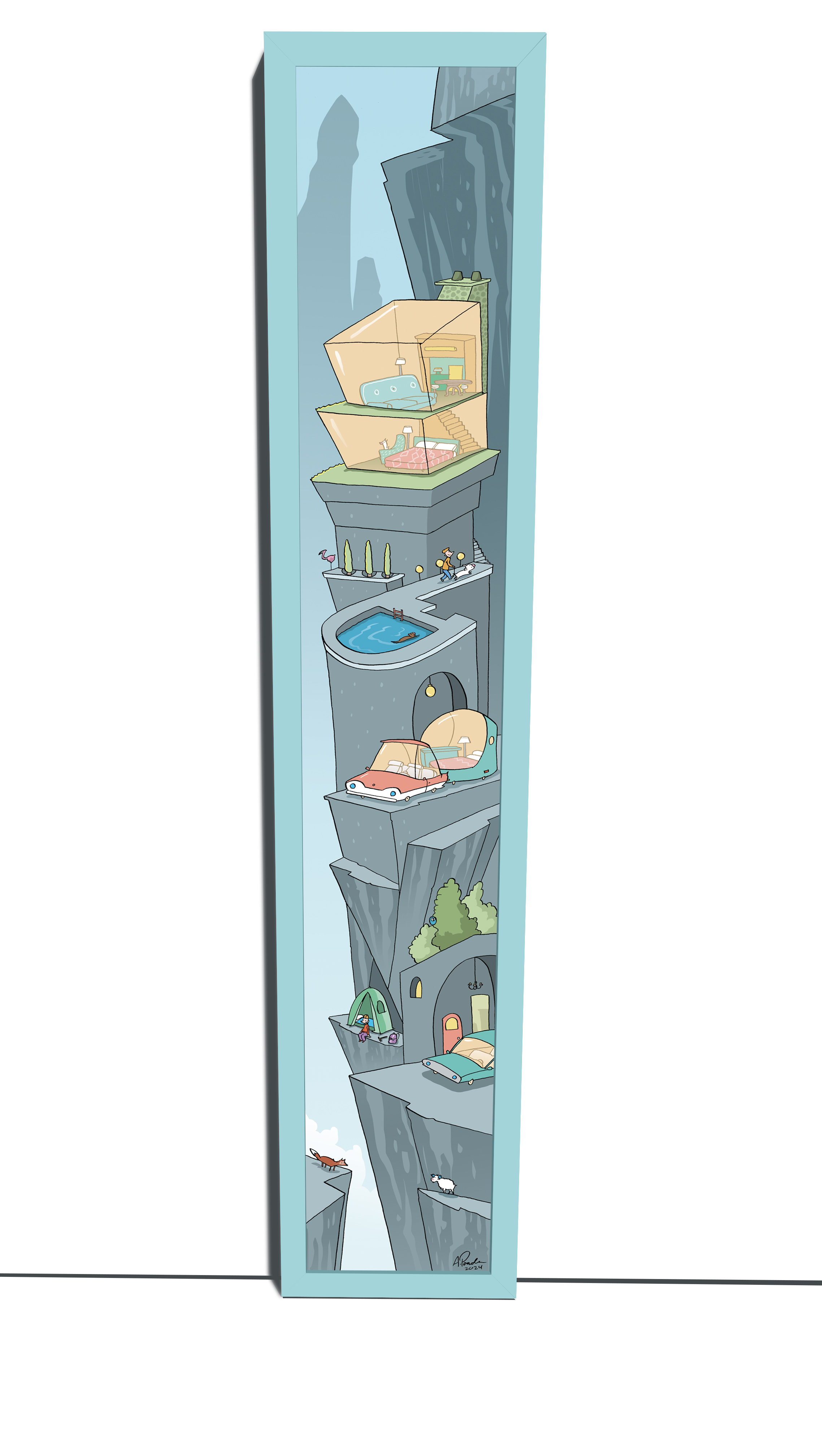 Cliff Dwelling – otter be happy studio